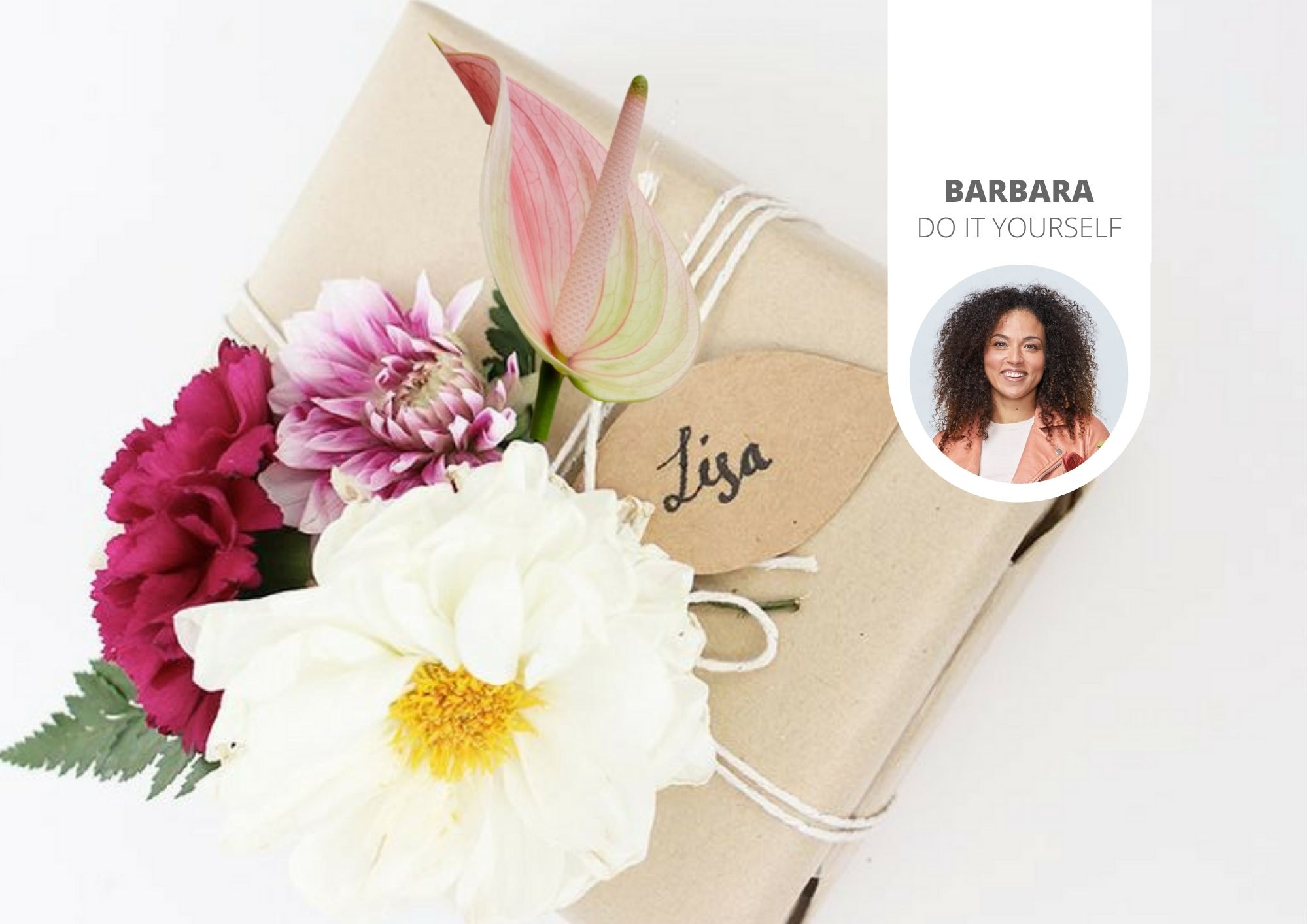 How to use Anthuriums to wrap gifts beautifully