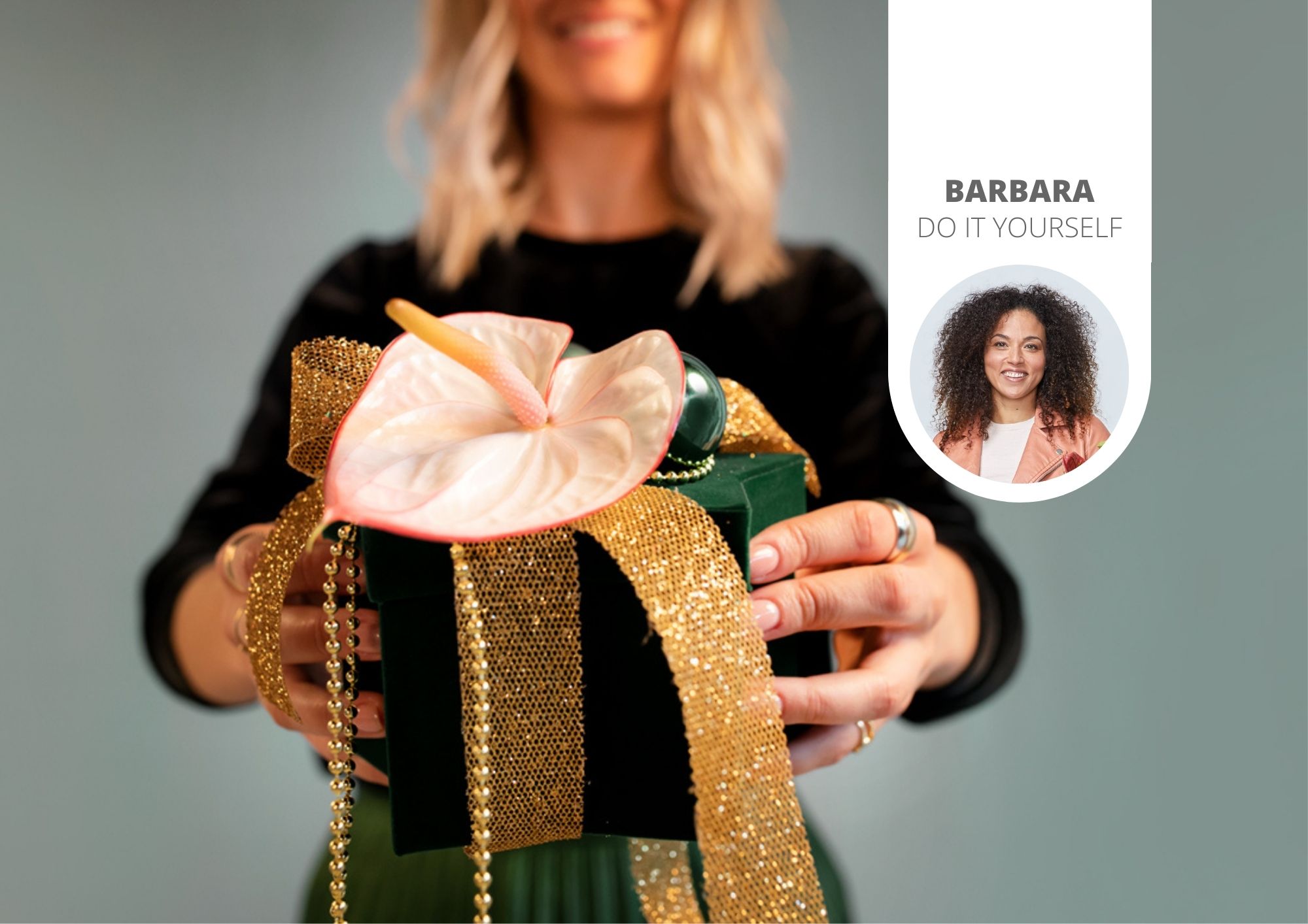 How to use Anthuriums to wrap gifts beautifully