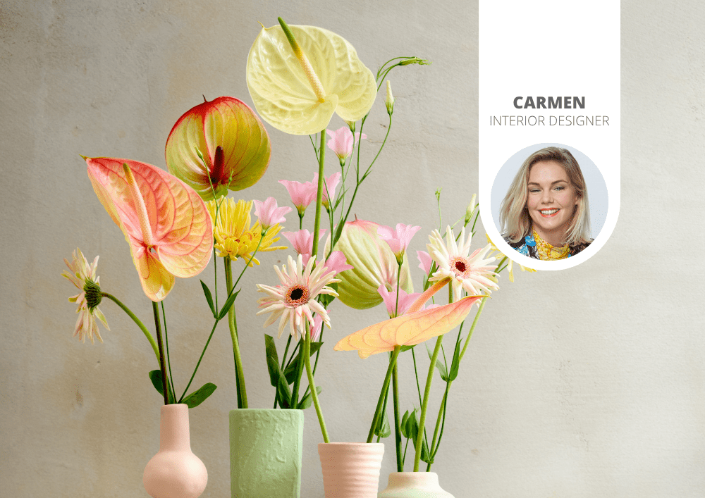 3x summer styling ideas with cut Anthuriums